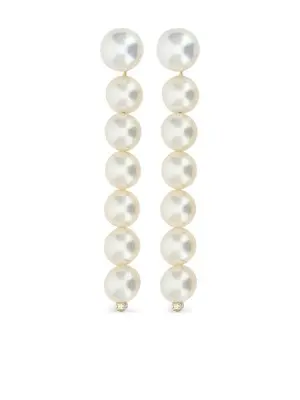 Magda Butrym Pearl Drop Earrings - White