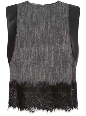 Alberta Ferretti Paneled Camis Tanks For Women