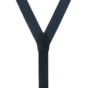 Trafalgar Banbury Paisley Silk Formal Suspender - Black