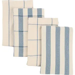 MEEMA Minimal Kitchen Towels Set Of 4 - Natural
