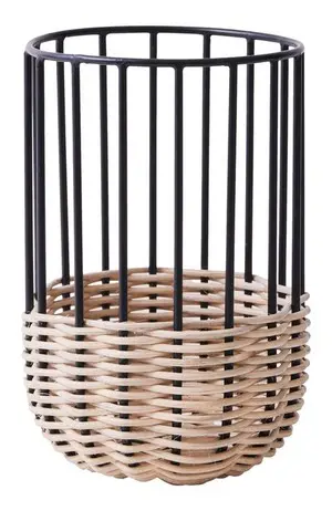 FLECK Cabo Kitchen Utensil Holder - Natural/black