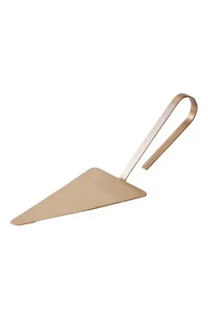 FLECK Loop Cake Server - Bronze