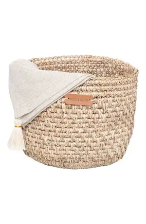 TALLO DE OLIVO Fique Bread Basket
