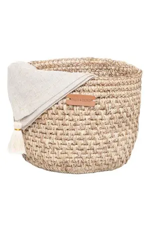 TALLO DE OLIVO Fique Bread Basket
