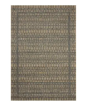 LOLOI Elias Ela-05 Area Rug, 8'6 X 11'6 - Wheat/charcoal
