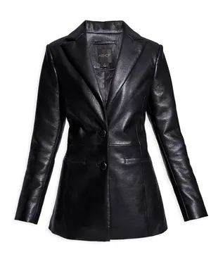 AS By DF Jordan Boyfriend Recycled Leather Blazer