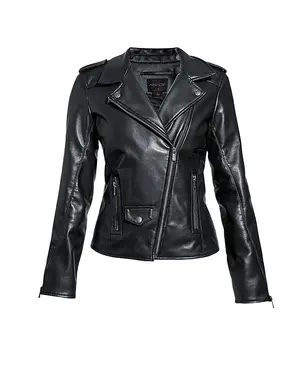 AS By DF Cult Recycled Leather Jacket - Black