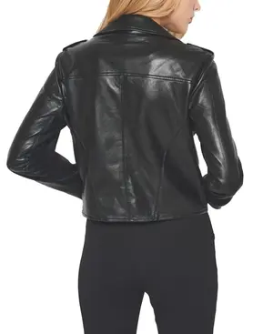 AS By DF Cult Recycled Leather Jacket - Black