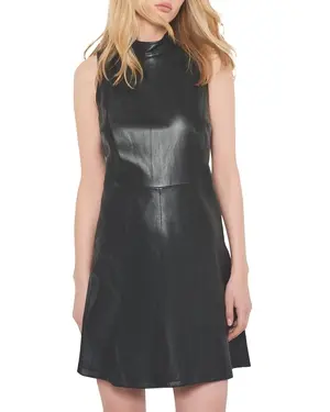 AS By DF Crawford Upcycled Leather Dress