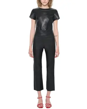 AS By DF Reagan Stretch Leather Leggings