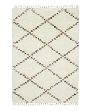 ORIENTAL WEAVERS Axis Ax08a Area Rug, 6'7 X 9'6 - Ivory