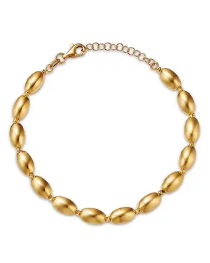 ALBERTO AMATI 14k Yellow Beaded Bracelet - Gold