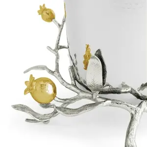 Michael Aram Pomegranate And Gold Vase