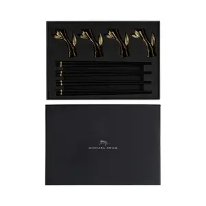 Michael Aram Zen Garden Chopsticks And Stand, Set Of 4