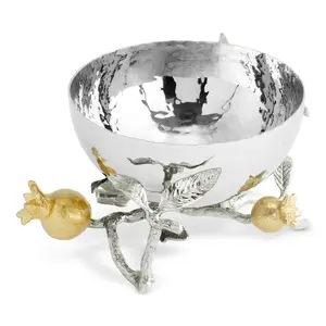 Michael Aram Pomegranate And Gold Nut Bowl