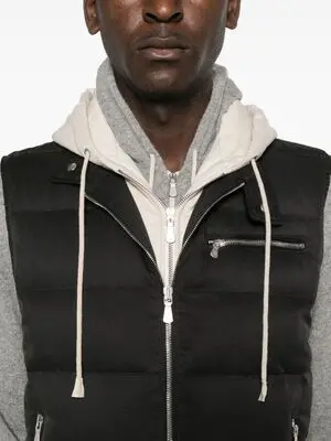Eleventy Bi-material Gilet