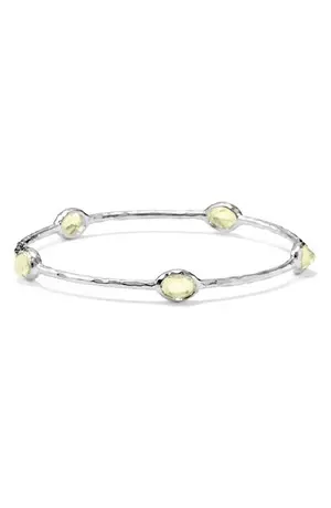 Ippolita Rock Candy Citrine Station Bangle - Lemon Citrine