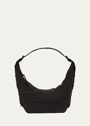 LEMAIRE Large Soft Game Shoulder Bag - Black