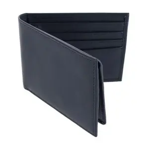 Trafalgar Sergio Genuine Leather Rfid Bi-fold Passcase Wallet - Black