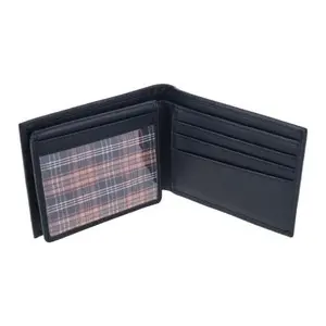 Trafalgar Sergio Genuine Leather Rfid Bi-fold Passcase Wallet - Black