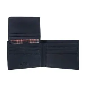 Trafalgar Sergio Genuine Leather Rfid Bi-fold Passcase Wallet - Black
