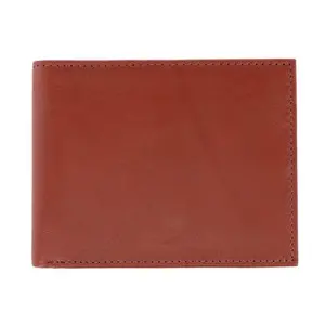 Trafalgar Sergio Genuine Leather Rfid Bi-fold Passcase Wallet - Tan