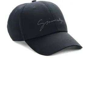Givenchy Logo Embroidered Baseball Cap - 001-black