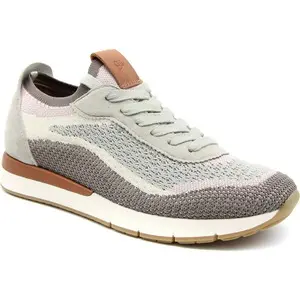 Gentle Souls By Kenneth Cole Juno Knit Sneakers - Taupe Multi Knit