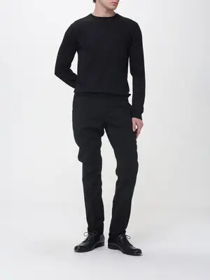 Giorgio Armani Wool Crew Neck Pullover - Black
