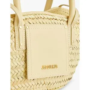Jacquemus Le Petit Panier Raffia Tote - Ivory
