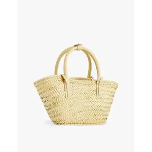 Jacquemus Le Petit Panier Raffia Tote - Ivory