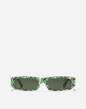 Dolce & Gabbana Maiolica Sunglasses - Green Maiolica