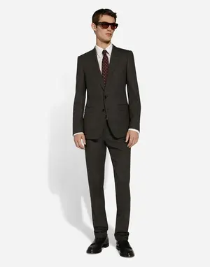 Dolce & Gabbana Striped Poplin Martini-fit Shirt - Multicolor