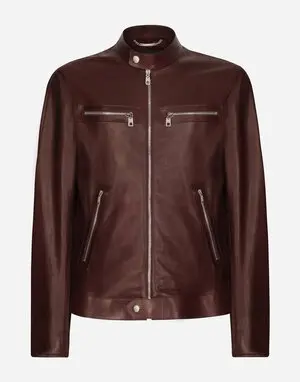 Dolce & Gabbana Leather Jacket - Multicolor