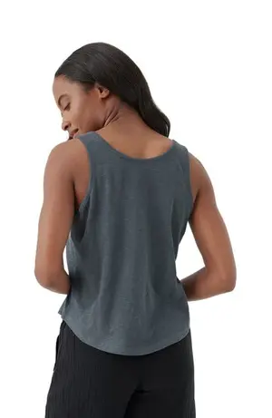PACT Organic Featherweight Slub Reversible Tank - Ore