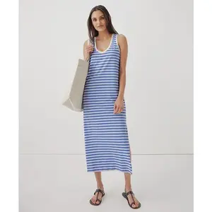PACT Organic Softspun Tank Midi Dress
