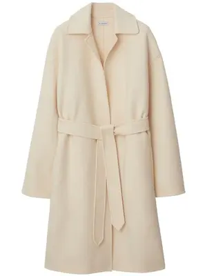 Burberry Cashmere Wrap Coat - Neutrals