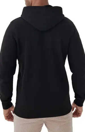 PACT Organic Brushed Fleece Zip Hoodie - Black
