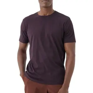 PACT Organic Cotton Softspun Crew Neck Tee Plum