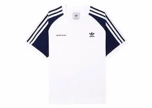 Adidas Adidas X Sporty & Rich Two Tone Ringer Tee White/navy