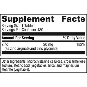 METAGENICS Zinc A.g. 180 Tablets