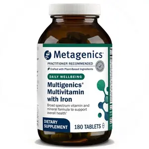 METAGENICS Multigenics With Iron 180 Tablets - One-color