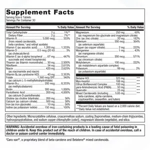 METAGENICS Multigenics With Iron 180 Tablets
