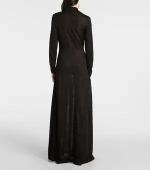 TOM FORD Knitted Polo Maxi Dress