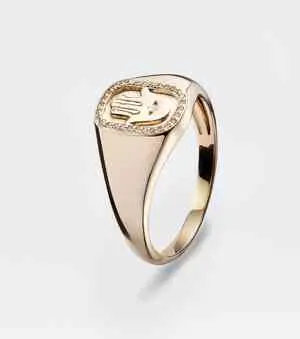 SYDNEY EVAN Hamsa Icon Ring