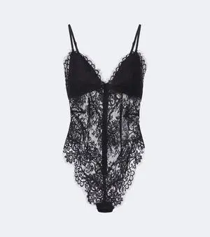 Zimmermann Lace Bodysuit - Black