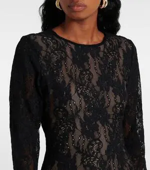 Zimmermann Lace Bodysuit - Black