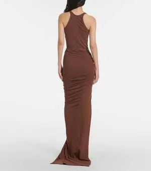 Rick Owens Edfu Maxi Skirt - Orange