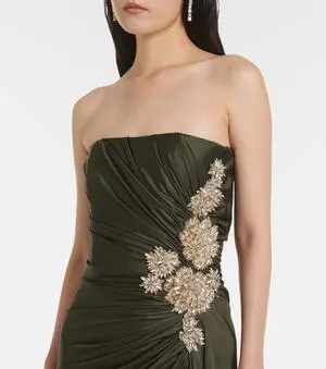Costarellos Elettra Embellished Gown