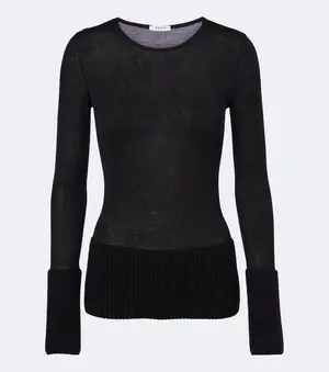 Alaïa Wool Sweater - Black